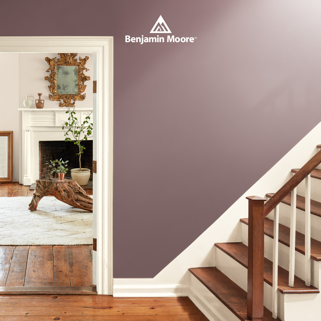Ardoise Cannelle, la couleur Benjamin Moore 2025 - Décoration Le Corbusier